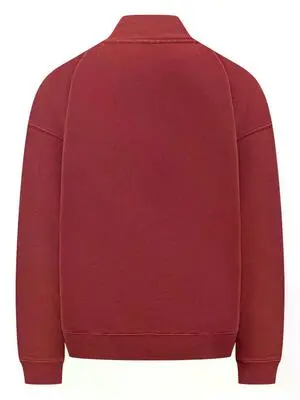 WILLY CHAVARRIA Bravo Quarter-zip Sweatshirt - Red
