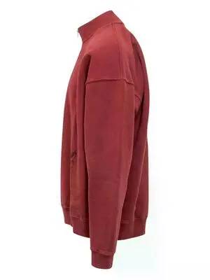 WILLY CHAVARRIA Bravo Quarter-zip Sweatshirt - Red