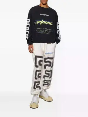 RRR123 Drawstring Graphic Sweatpants