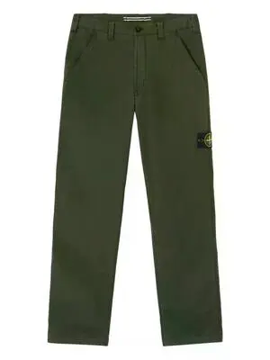 Stone Island Logo Pants For Men