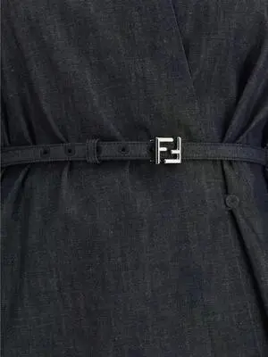 Fendi Belted Shirt Dress