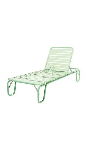 BUSINESS & PLEASURE Sunliner Lounger In Green - Jade Green