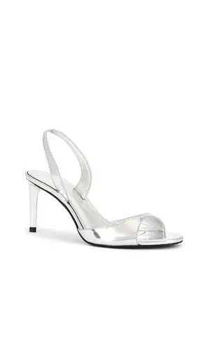 Schutz Scarlett Sling Mid Sandal - Prata