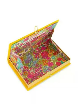 OLYMPIA LE-TAN Embroidered Clutch Bag - Yellow