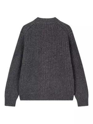 STUDIO TOMBOY Patch Pocket Cardigan - Grey