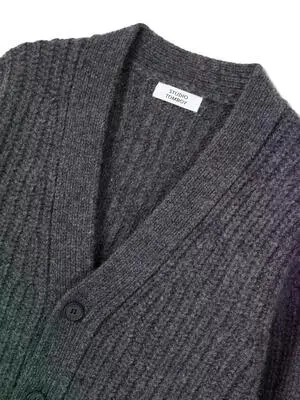 STUDIO TOMBOY Patch Pocket Cardigan - Grey