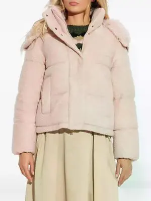 Moncler Virieu Bouclé Padded Jacket