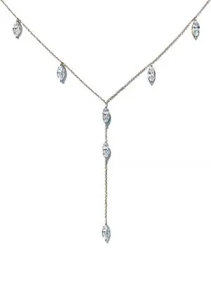 LOEV 14k Recycled Rose Gold Diamond Y-necklace
