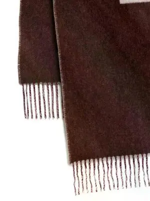 Bally Logo-intarsia Scarf