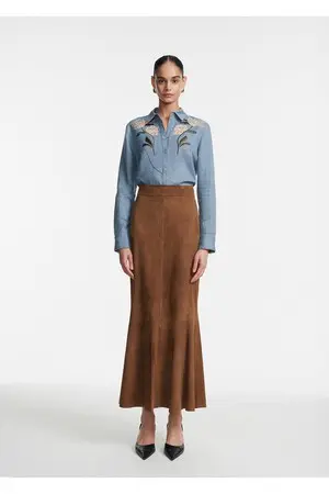 Lela Rose Floral Shirts For Women