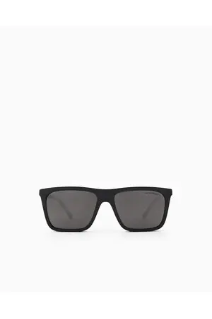 Emporio Armani Square Sunglasses - Black