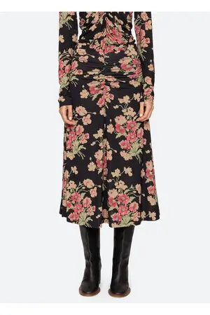 Sea Cornelia Floral Print Skirt