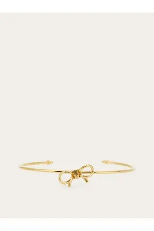 FERRAGAMO Bangle With Bow - Gold