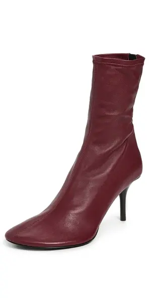 Acne Studios Leather Ankle Booties