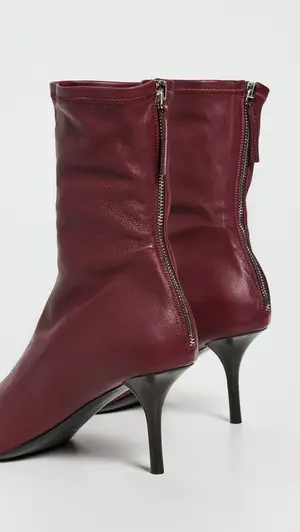 Acne Studios Leather Ankle Booties