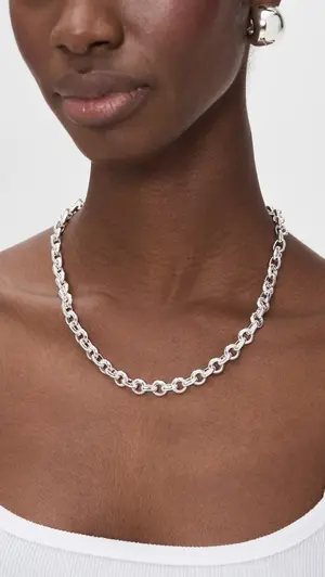 SOPHIE BLAKE Noah Rollo Necklace - Silver