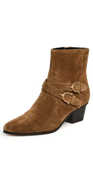 Veronica Beard Zip Up Booties
