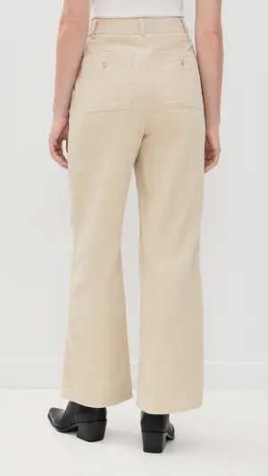 DUNST Semi-wide Corduroy Slacks