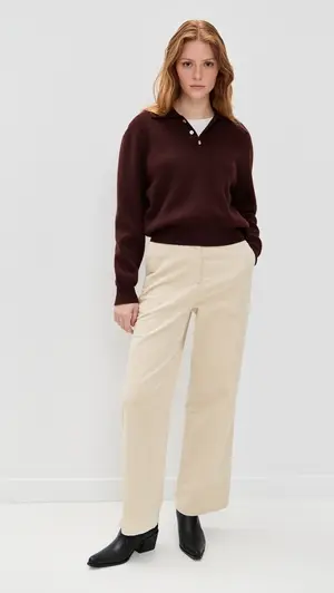 DUNST Semi-wide Corduroy Slacks