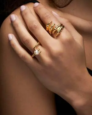 MARIA NILSDOTTER Claw Double Heavy Ring