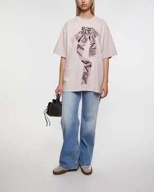 Acne Studios T-shirt Bow Relaxed