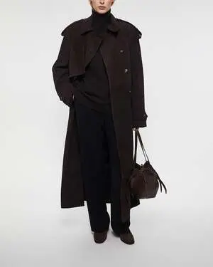 ALMADA Sienna Suede Coat