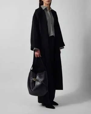 BY MALENE BIRGER Trullem Wool Coat - Black