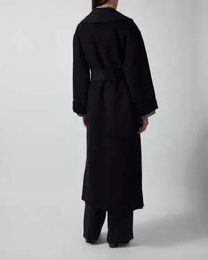 BY MALENE BIRGER Trullem Wool Coat - Black