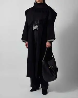 BY MALENE BIRGER Trullem Wool Coat - Black