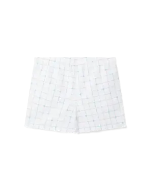 Casablanca Tennis Check Swim Trunks