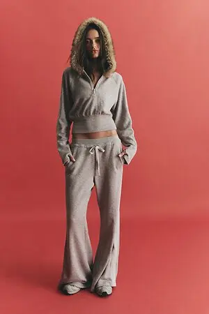 Free People Faux Fur-trimmed Set