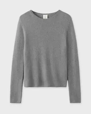 Almada Label Crewneck Cashmere Sweater