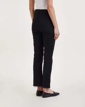 MOTHER The Hustler Ankle Fray Jeans