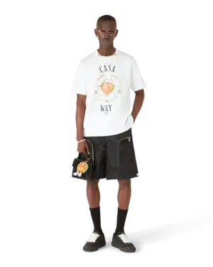 Casablanca Casa Way Mascot Short Sleeve T-shirt - Orange
