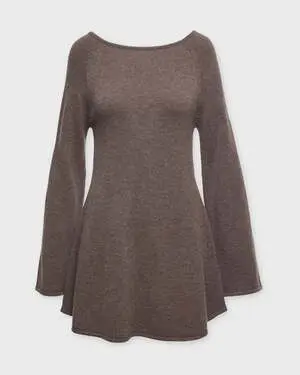 WAKAKUU Nara Wool Mini Dress