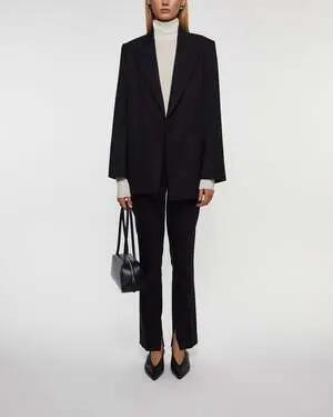 WAKAKUU Abbey Tailored Wool Blend Trousers