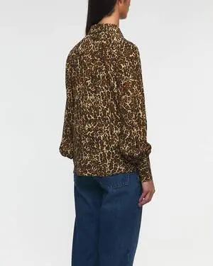 Isabel Marant Étoile Teysa Shirt - Leopard