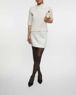 WAKAKUU Odense Cable Knit Sweater