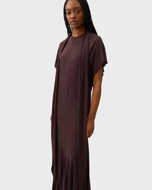 Rodebjer Lou Draped Maxi Dress