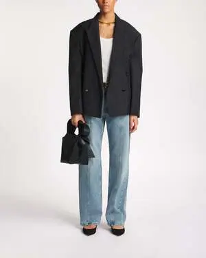 HOUSE OF DAGMAR Loose Fit Wide Leg Jeans