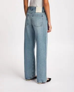 HOUSE OF DAGMAR Loose Fit Wide Leg Jeans