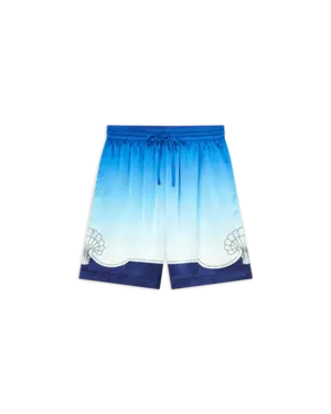 Casablanca Place Vendome Silk Shorts