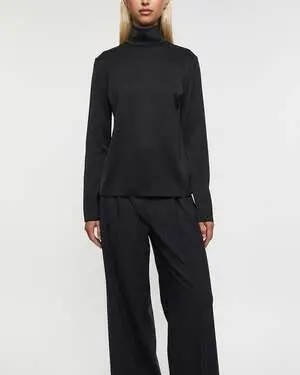 Filippa K Satin Turtleneck Blouse