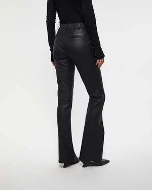 WAKAKUU Stretch Leather Trousers