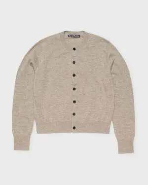 Acne Studios Fitted Yak Wool Cardigan