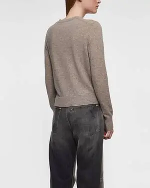 Acne Studios Fitted Yak Wool Cardigan
