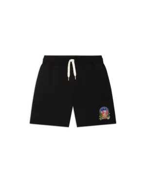 Casablanca L'arche Du Desert Nuit Sweatshort - Black
