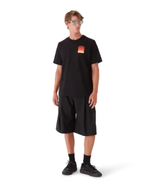 Casablanca Gradient Square Short Sleeve T-shirt - Multicolor