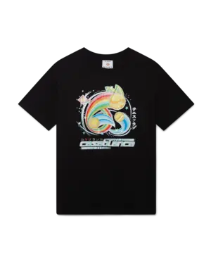 Casablanca Manga Tennis Ball Short Sleeve T-shirt - Multicolor