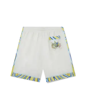 Casablanca Aquatique Silk Shorts